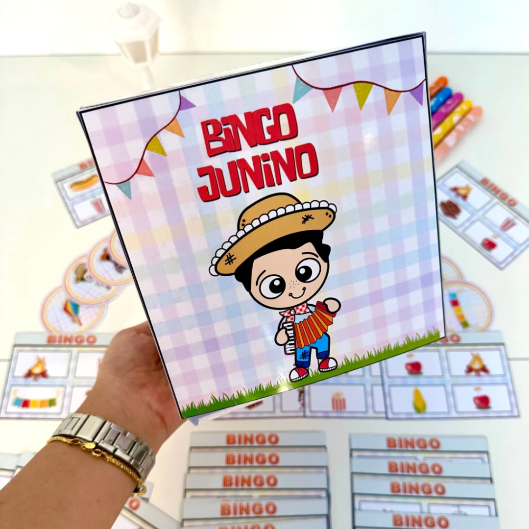 BINGO JUNINO – Casinha do Saber Atividades
