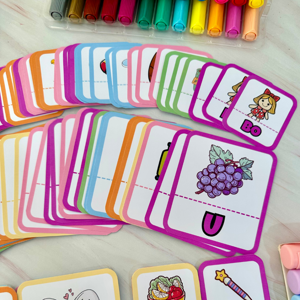 JOGO DA MEMÓRIA DAS SÍLABAS – Casinha do Saber Atividades