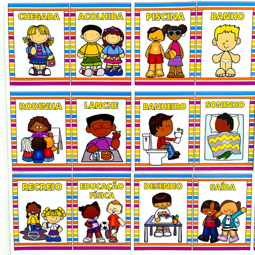 ROTINA ESCOLAR – Casinha do Saber Atividades