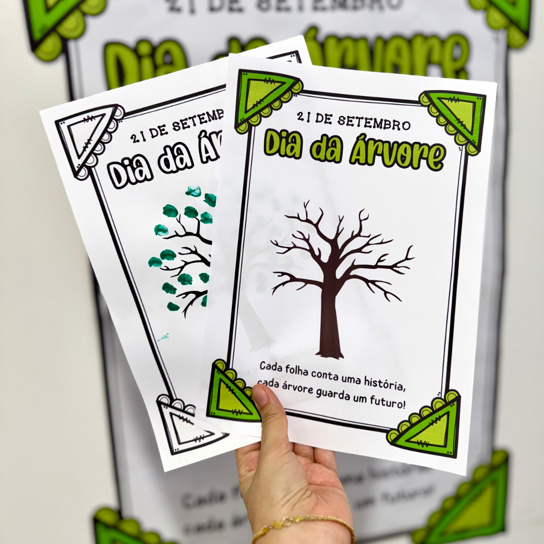 CARTAZ COLABORATIVO – DIA DA ÁRVORE – Casinha do Saber Atividades